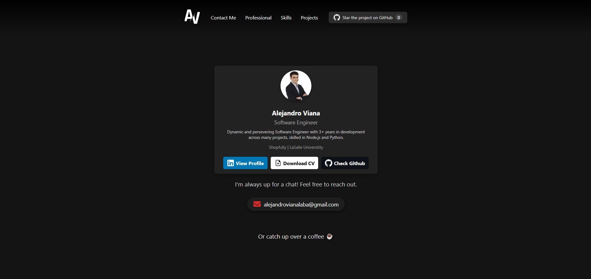 Alejandro Viana - Portfolio